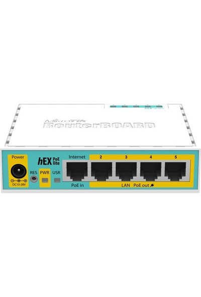 Mikrotik Hex Poe Lite RB750UPR2 Ethernet Router