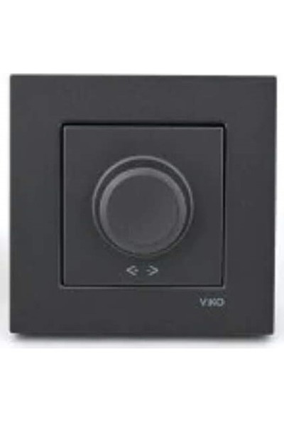 Viko Artline Novella Füme Renk Dimmer 600W Çerçeveli