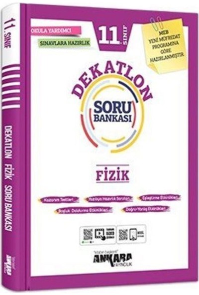 Ankara Yayıncılık 11.sınıf Dekatlon Fizik Soru Bankası