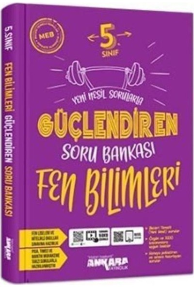 Ankara Yayıncılık Yayıncılık 5. Sınıf Fen Bilimleri Güçlendiren Soru Bankası