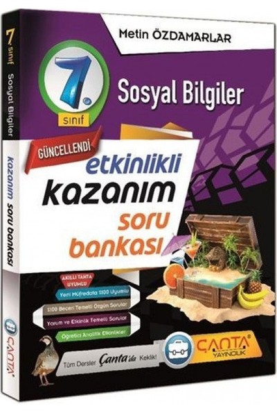 Çanta Yayınları 7.sınıf Sosyal Bilgiler Soru Bankası