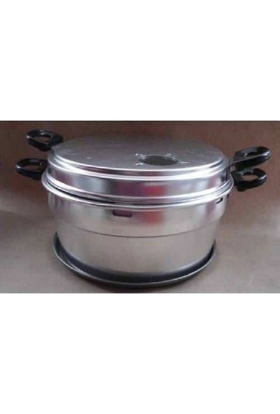 Olkar Ocakta Nostaljik Alüminyum Kek Tenceresi 25 cm