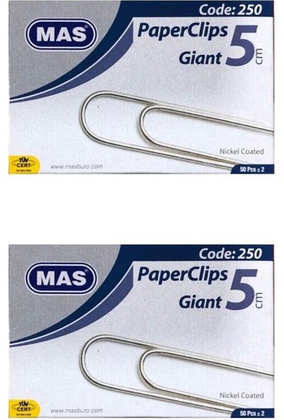 Mas Dev Ataç 250 50MM 2'li