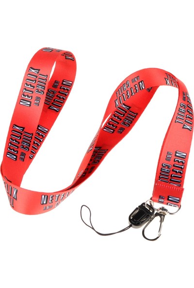 Attach Netflix And Chıll Boyun Askı Ipi Attach Netflix And Chıll Boyun Askı Ipi