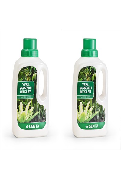 Genta Yeşil Yapraklı Bitkiler Sıvı Besin 2'li Genta Yeşil Yapraklı Bitkiler Sıvı Besin 2'li
