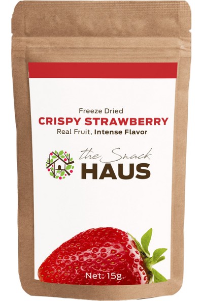 The Snack Haus Freeze Dried Çilek The Snack Haus Freeze Dried Çilek