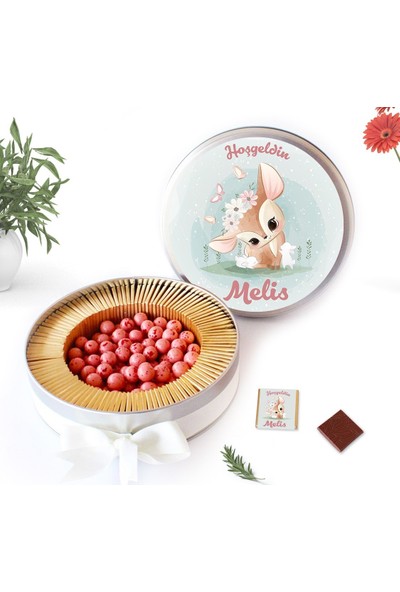 Hayal Sepetim Kız Bebek Çikolatası 54 Madlen+Draje