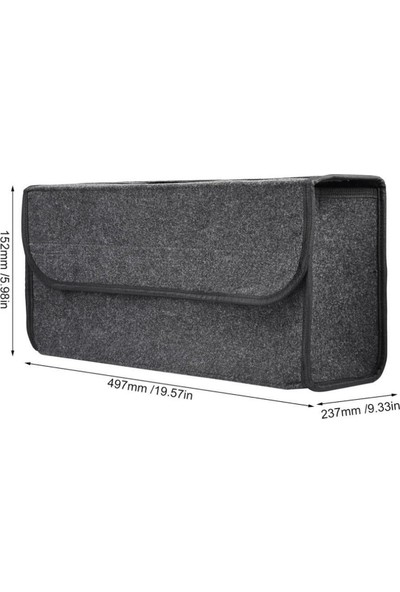 Ankaflex Araba Bagaj Organizer Cepli Keçe Çanta
