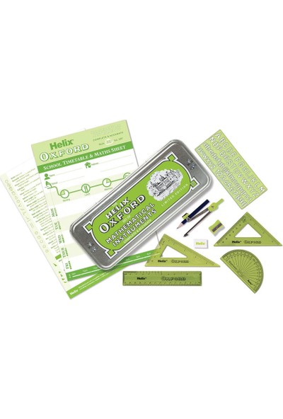 Helix Oxford Nikel Pergel Takımı 170587 Helix Oxford Nikel Pergel Takımı 170587