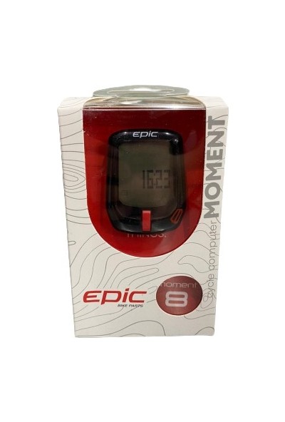 Epic Moment 8 Kablolu Bisiklet Kilometre Sayacı