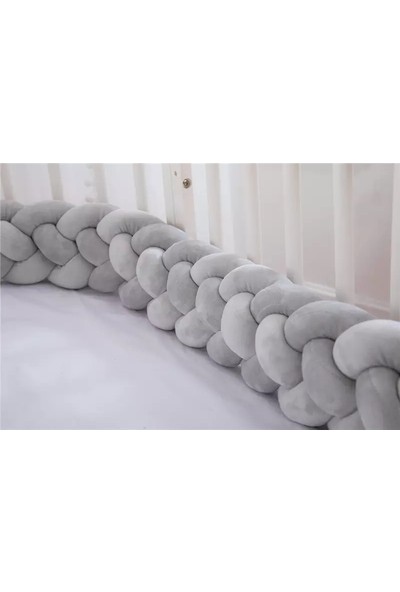 Guldesignstore 4'lü Örgü Koruma 360 cm Gri