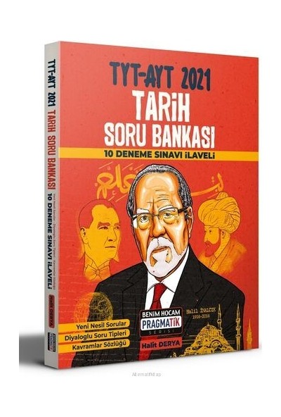 Benim Hocam Yayınları 2021 TYT-AYT Tarih Soru Bankası Pragmatik Serisi - Halit Derya Benim Hocam Yayınları 2021 TYT-AYT Tarih Soru Bankası Pragmatik Serisi - Halit Derya