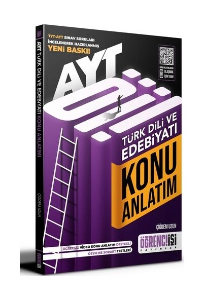 Öğrenci İşi Yayınları AYT Türk Dili Ve Edebiyatı Konu Anlatımı - Çiğdem Uzun