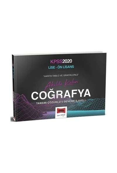 Yargı Yayınevi 2020 Kpss Lise Ön Lisans Tablo Ve Grafiklerle Akılda Kalan Coğrafya Kitabı Yargı Yayınevi 2020 Kpss Lise Ön Lisans Tablo Ve Grafiklerle Akılda Kalan Coğrafya Kitabı