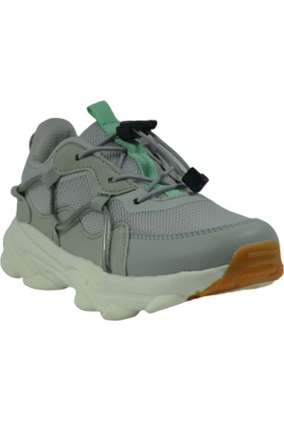 Vicco Baxi Hafif Unisex Çocuk Gri Sneaker