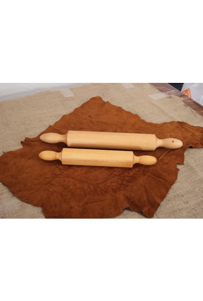 Begonya Ahşap Merdane Küçük Boy Ahşap Oklava Hamur Açma Merdanesi