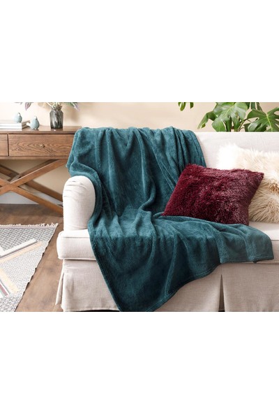 English Home Softy Wellsoft Tv Battaniye 120 x 170 cm Yeşil