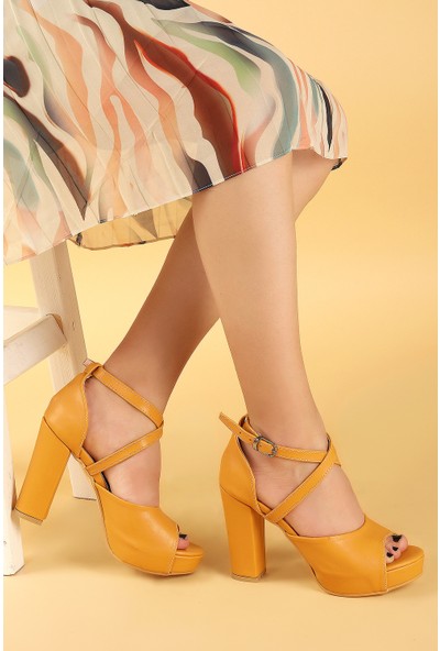 Ayakland 3210-2058 Cilt Abiye 11 Cm Platform Topuk Kadın Sandalet Ayakkabı Ayakland 3210-2058 Cilt Abiye 11 Cm Platform Topuk Kadın Sandalet Ayakkabı