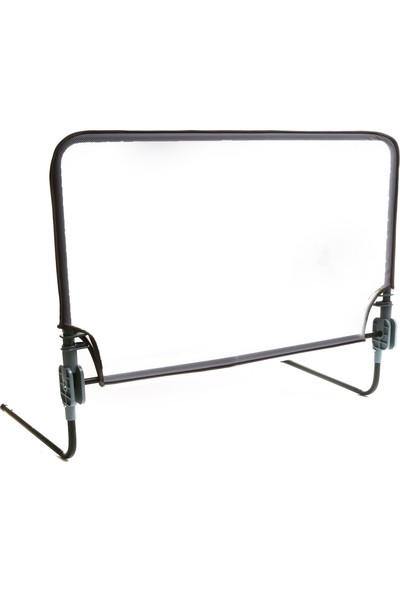 Agubugu Baby Katlanabilir Yatak Bariyeri Düz Beyaz 180 x 68 cm