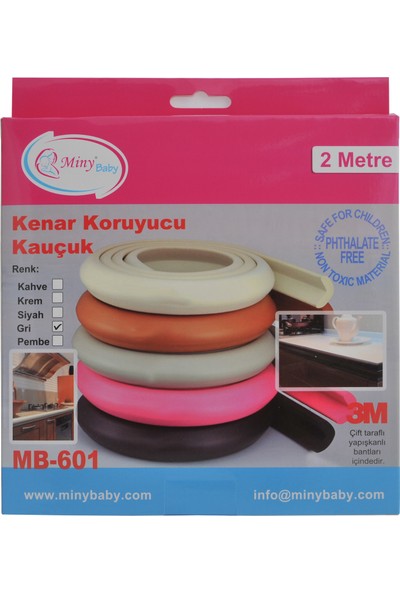 Miny Baby Kauçuk Kenar Koruyucu