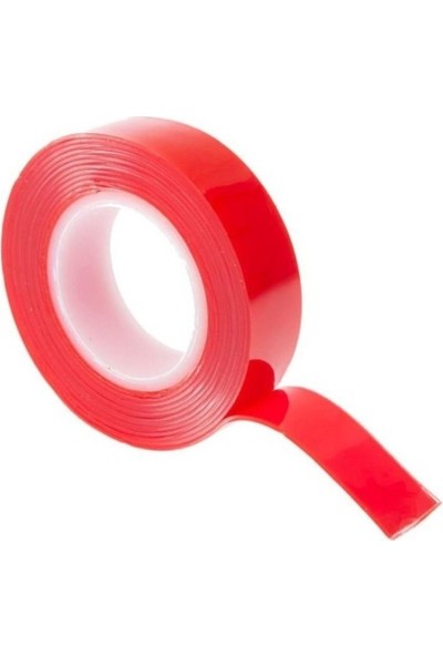 Ock Çift Taraflı Bant Kırmızı