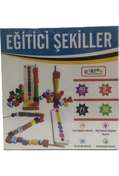 Zekice Eğitici Şekiller - Zeka Oyunu - Eğitici Oyun Zekice Eğitici Şekiller - Zeka Oyunu - Eğitici Oyun