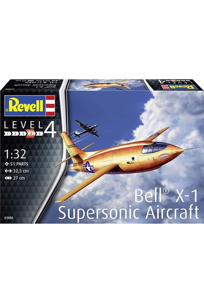 Revell Maket Bell X-1 S Aircraft 03888 Revell Maket Bell X-1 S Aircraft 03888