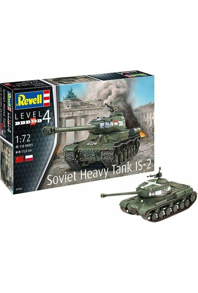 Revell Model Kit Soviet Heavy Tank Is-2 3269