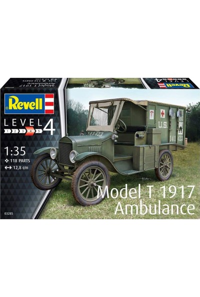 Revell Maket Model T 1917 Ambulance 03285 Revell Maket Model T 1917 Ambulance 03285