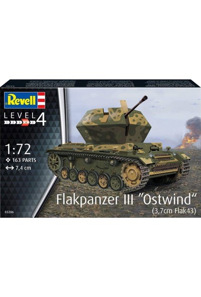 Revell Maket Flakpanzer Iıı Ostwind 03286