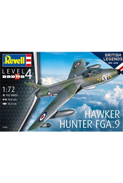 Revell Maket Hawker Hunter Raf 3908 Revell Maket Hawker Hunter Raf 3908