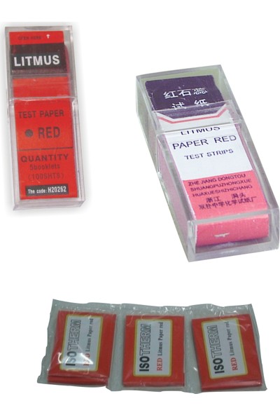 Edulab Turnusol Kağıdı Kırmızı