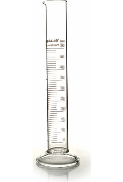 Edulab Dereceli Silindir 100 Ml 1/1 Böl Cam Mezur Edulab Dereceli Silindir 100 Ml 1/1 Böl Cam Mezur