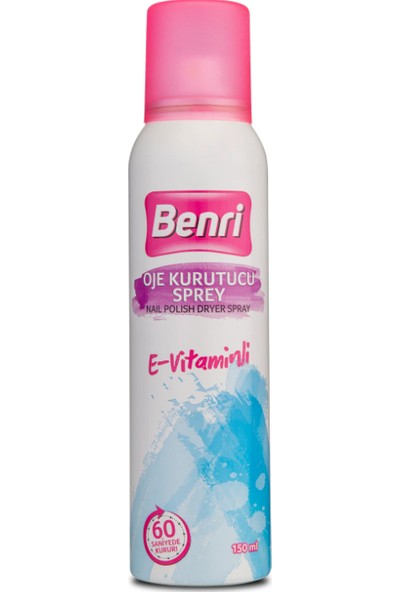 Benri E Vitaminli Oje Kurutucu 150ML