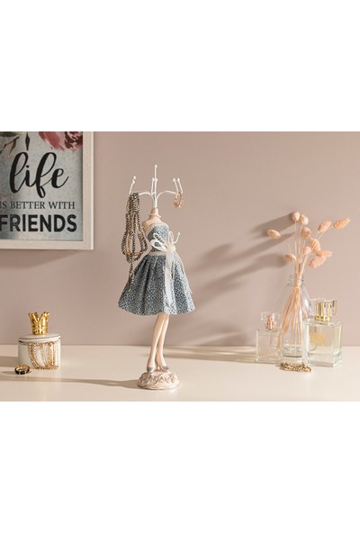 English Home Fancy Takılık 8x9x32 cm Gri English Home Fancy Takılık 8x9x32 cm Gri