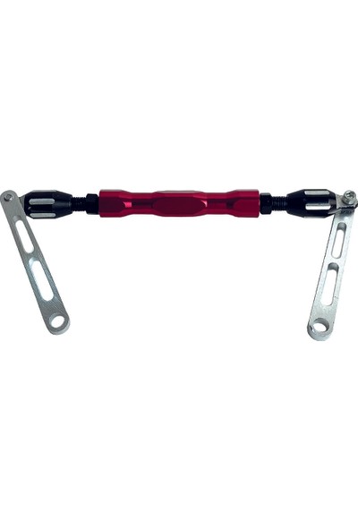 Knmaster Uzunluğu Ayarlanabilir Ayna Bağlantılı Motosiklet Gidon Barı