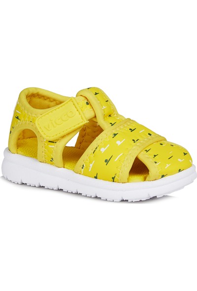 Vicco Bumba Unisex Çocuk Sarı Sandalet