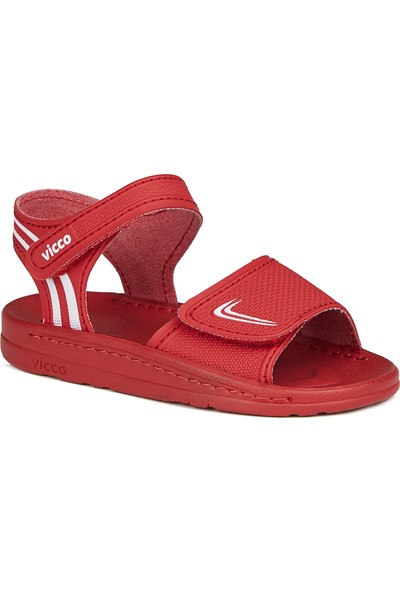 Vicco Dory Basic Unisex Bebe Kırmızı Sandalet Vicco Dory Basic Unisex Bebe Kırmızı Sandalet