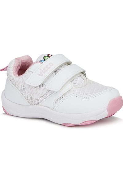 Vicco Dna Özel Taban Kız Bebe Beyaz Spor Ayakkabı