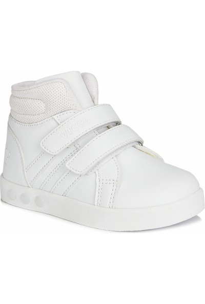 Vicco Lucky Işıklı Unisex Bebe Beyaz Bot Vicco Lucky Işıklı Unisex Bebe Beyaz Bot