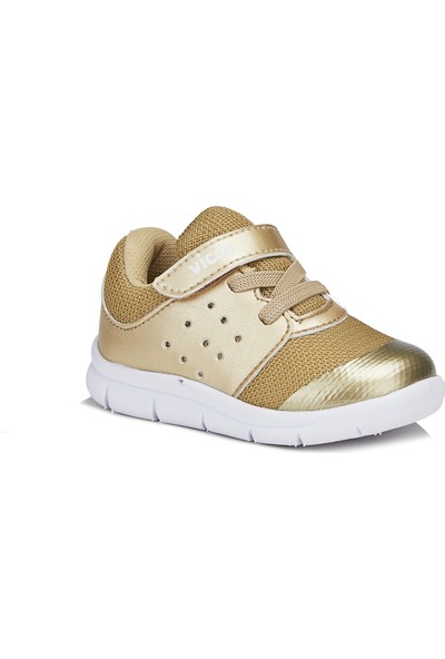 Vicco Mario Hafif Kız Bebe Altın Spor Ayakkabı