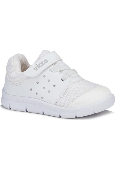 Vicco Mario Unisex Bebe Beyaz Spor Ayakkabı