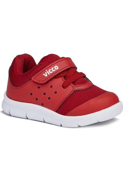 Vicco Mario Hafif Unisex Bebe Kırmızı Spor Ayakkabı