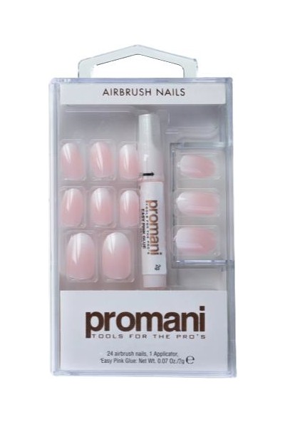 Promani Ombre Pembe Takma Tırnak Kiti PR-5674 Promani Ombre Pembe Takma Tırnak Kiti PR-5674