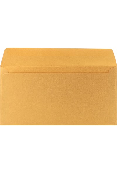 Ege Metalik Davetiye Zarfı 120 gr 11 x 22 cm 50'li Altın