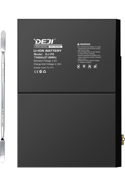 Deji Apple iPad 6 / iPad Air 2 8820 mAh Mucize Batarya ( A1547 /A1566 / A1567 ) Deji Apple iPad 6 / iPad Air 2 8820 mAh Mucize Batarya ( A1547 /A1566 / A1567 )