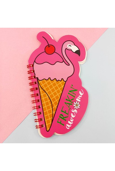 Şeker Ofisi Şekilli Defter Flamingo