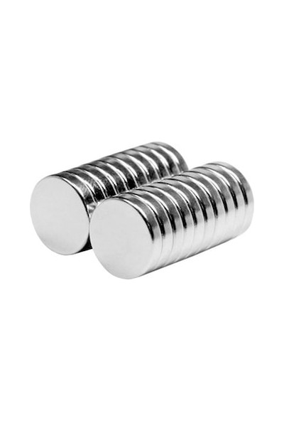 Hdg Neodyum Mıknatıs D10 x 2 mm - 50'li -Yuvarlak Neodyum Güçlü Çekim