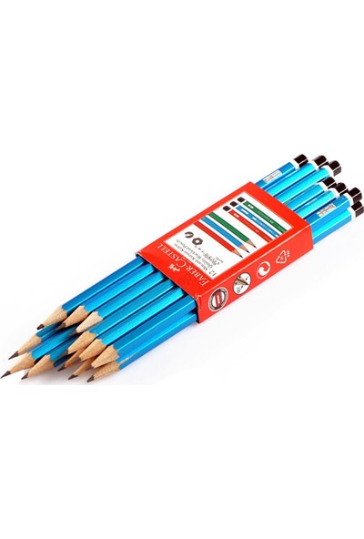 Faber-Castell Mercan Kurşun Kalem 12'li