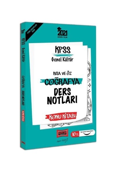 Yargı Yayınları 2021 Kpss Coğrafya Kısa Ve Öz Ders Notları